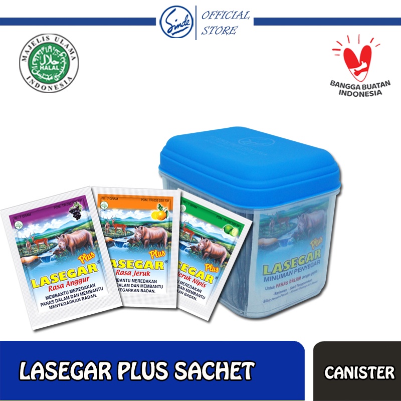 Jual Lasegar Plus Sachet CANISTER/ Lasegar Sachet Canister/ Lasegar ...