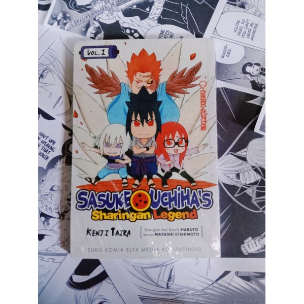 Jual Komik Sasuke Uchiha's Sharingan Legend | Shopee Indonesia