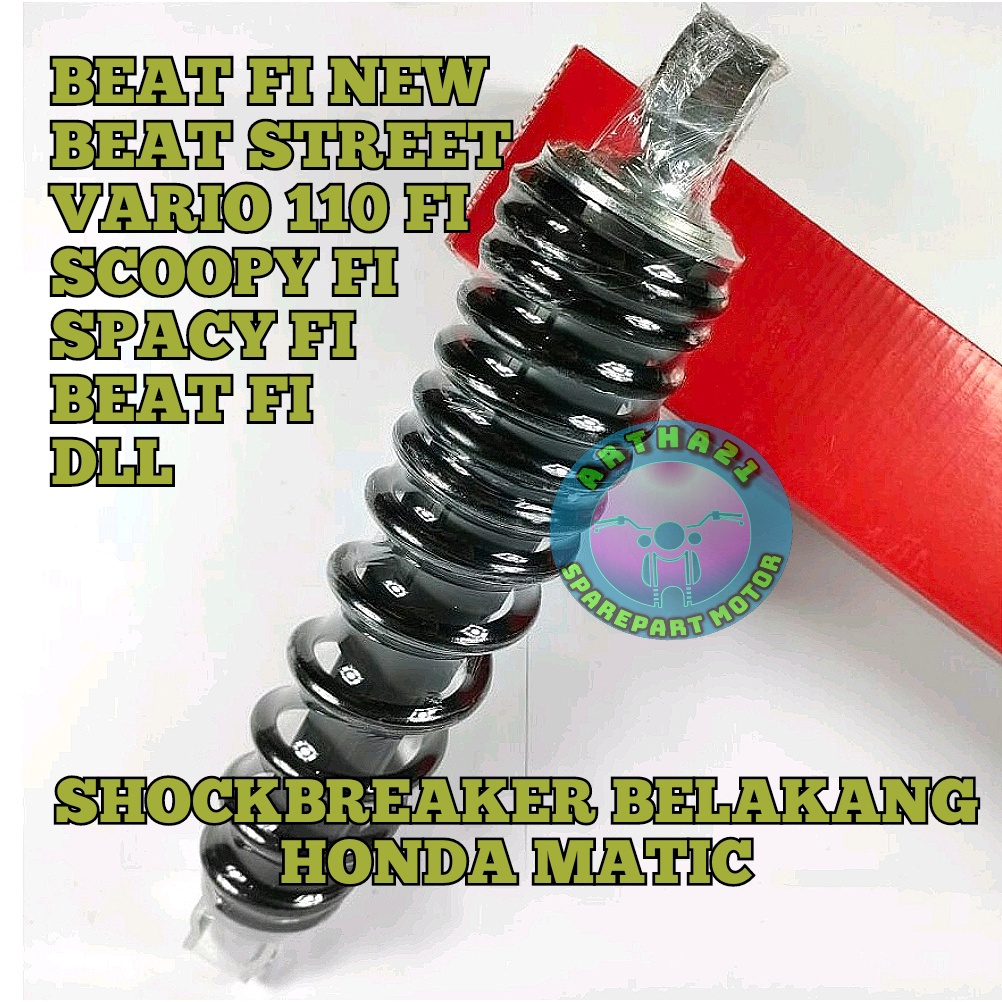 Jual SHOCK BELAKANG K25 ASLI ORIGINAL MOTOR HONDA BEAT FI injeksi , BEAT FI ESP stater halus ...