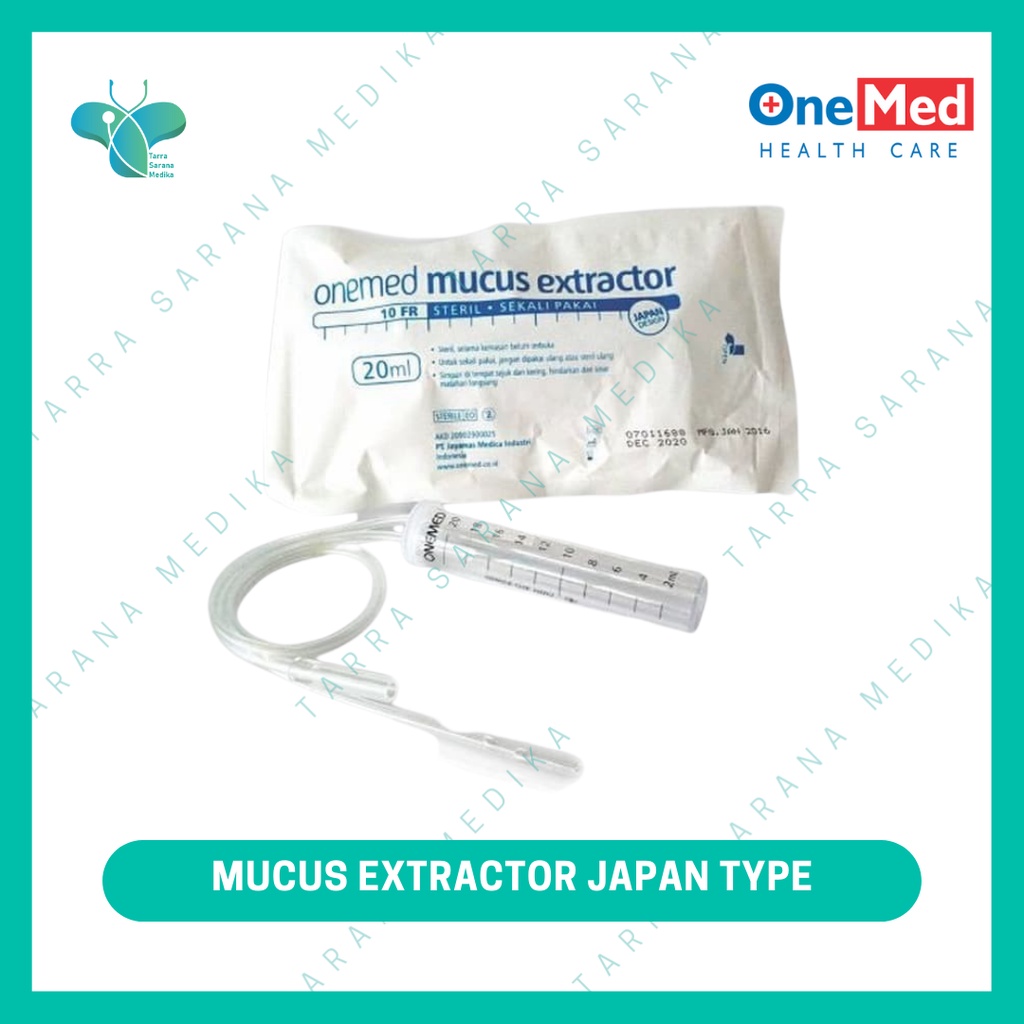 Jual OneMed Mucus Extractor Penyedot Lendir Bayi Nosefrida Japan Type ...