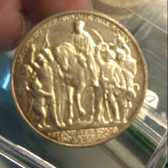 Jual uang koin kuno negara Jerman tahun 1913 (zwei mark) | Shopee Indonesia