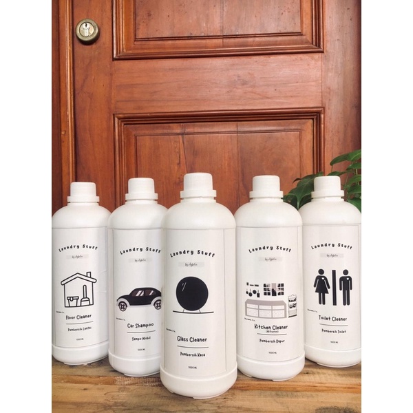 Jual BELI 13 PCS, 100RIBU - BOTOL SABUN DETERGENT AESTHETIC ESTETIK ...