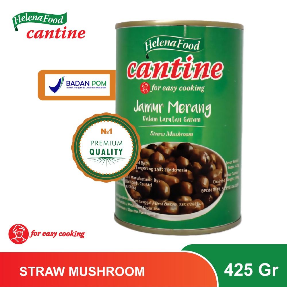 Jual JAMUR MERANG KALENG Cantine Straw Mushroom ( Jamur Merang ) 425 gr ...