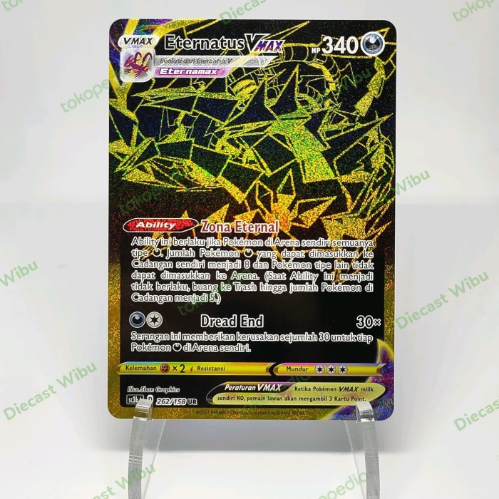 Jual dropzone.id - Eternatus Vmax UR Black Gold - Pokemon TCG Indonesia ...