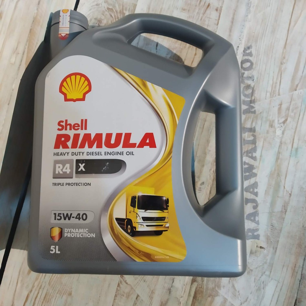 Jual SHELL RIMULA R4 5L 15W-40 | Shopee Indonesia
