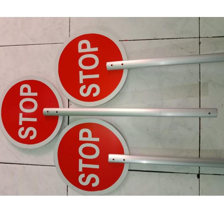 Jual Harga Bersahabat.. TONGKAT STOP/ RAMBU STOP BESAR 30cm | Shopee ...