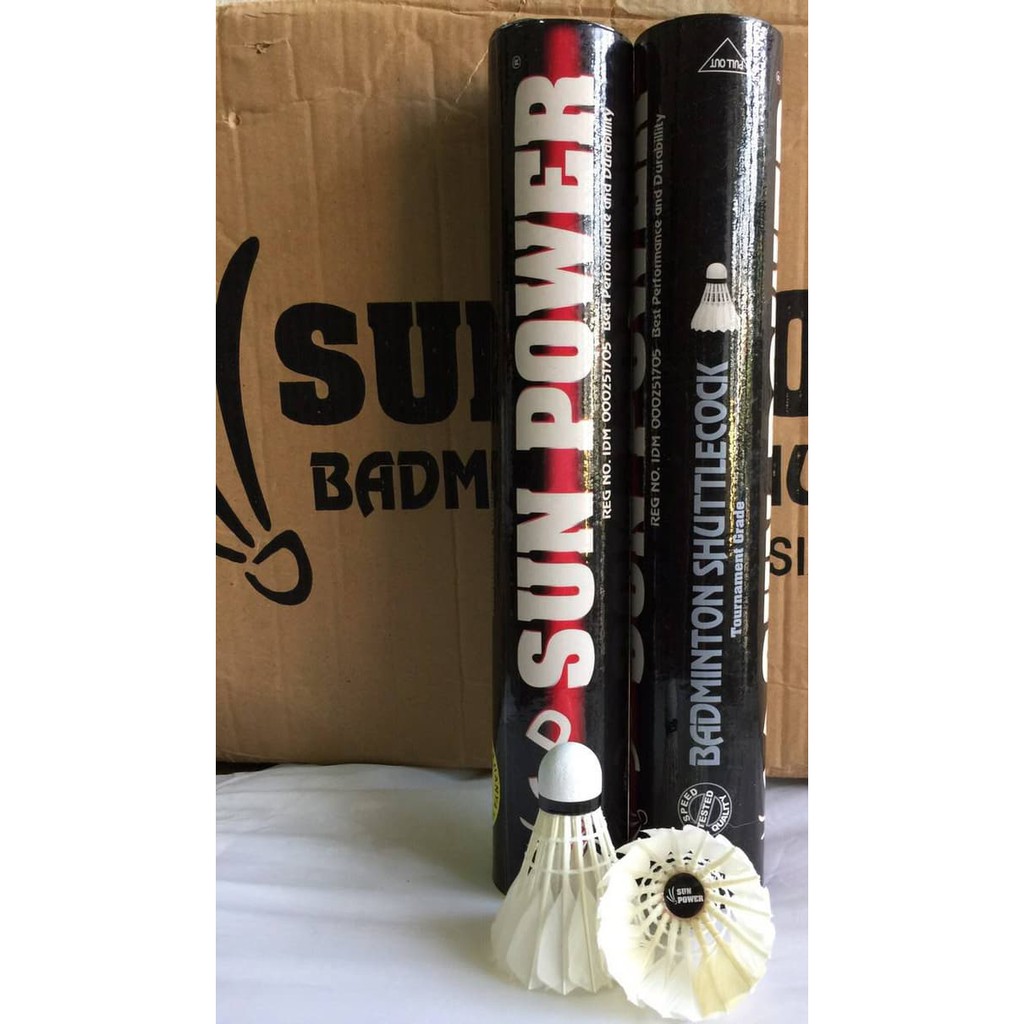 Jual bola/shutlecock/kok badminton Sun Power bb 046 | Shopee Indonesia
