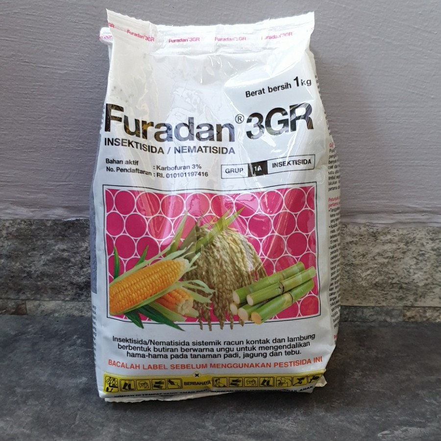 Jual Furadan 3GR Insektisida Nematisida 1 KG Pengendali Hama Tanaman ORI | Shopee Indonesia