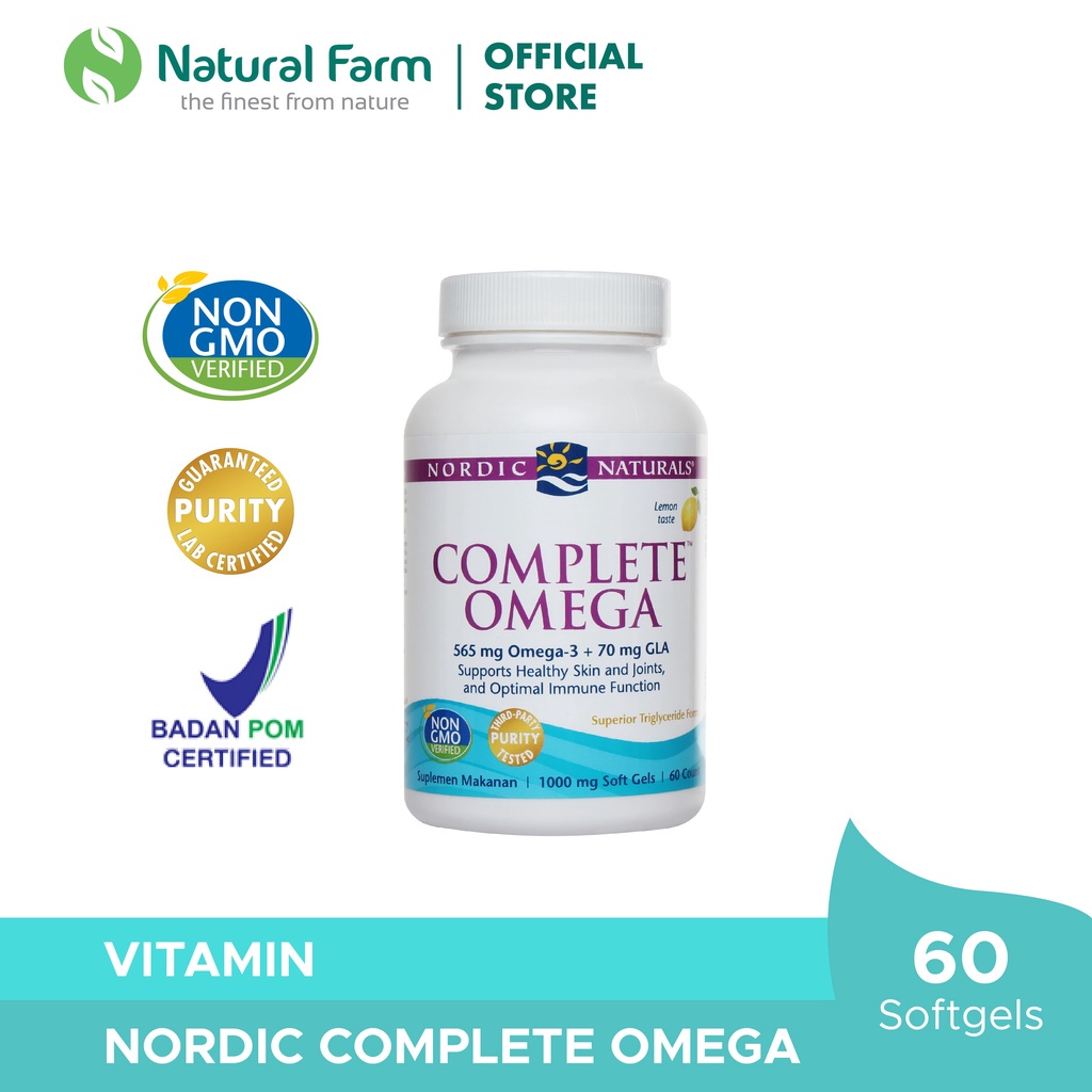 Jual Nordic Complete Omega 3-6-9 [Lemon] | Shopee Indonesia