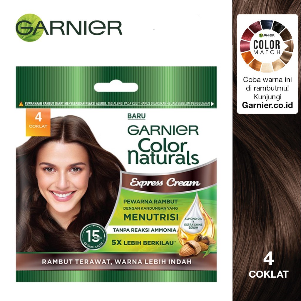 Jual SBN| GARNIER Color Naturals Cat Pewarna Semir Rambut Sachet ...