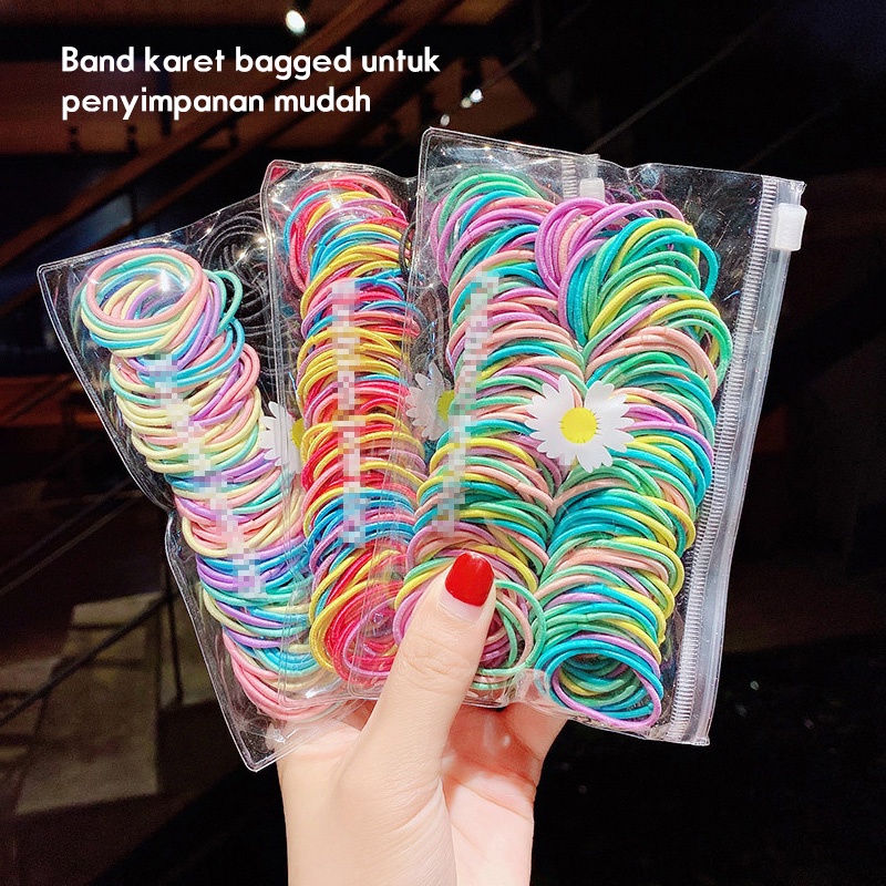 Jual Karet rambut imut untuk anak anak, elastis dan tidak sakit saat ...