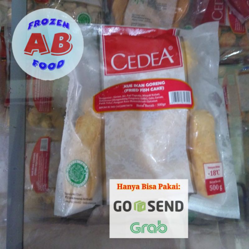 Jual Cedea Kue Ikan Goreng 500gr Fried Fish Cake 500 gram Nugget Ikan ...