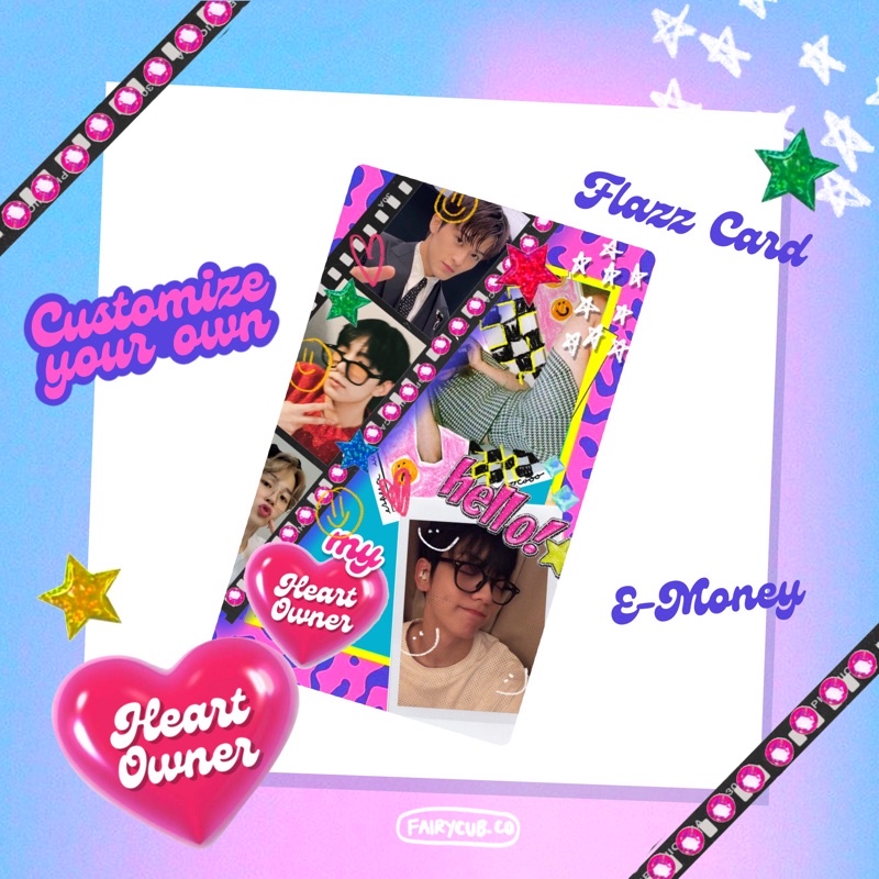 Jual Custom Flazz Card and E-Money (Heart Owner) | Shopee Indonesia