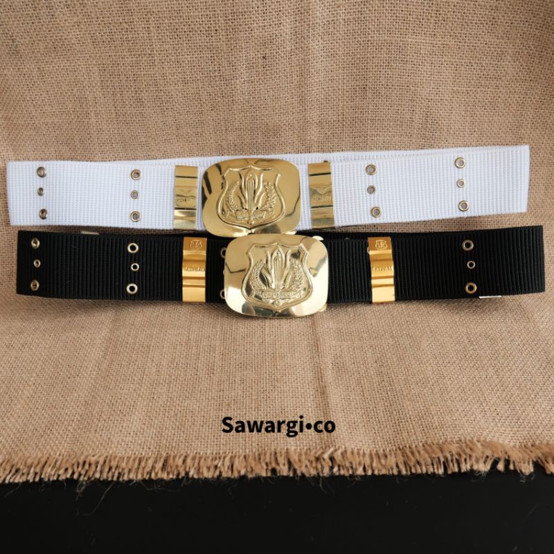 Jual Sabuk Kopel Rim Sabhara Satpam Kuningan Asli | Shopee Indonesia
