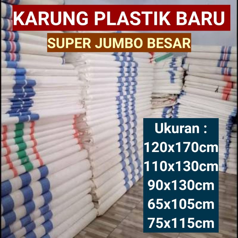 Jual Karung Plastik Super Besar Jumbo | Bago Sak Untuk Beras Tepung ...