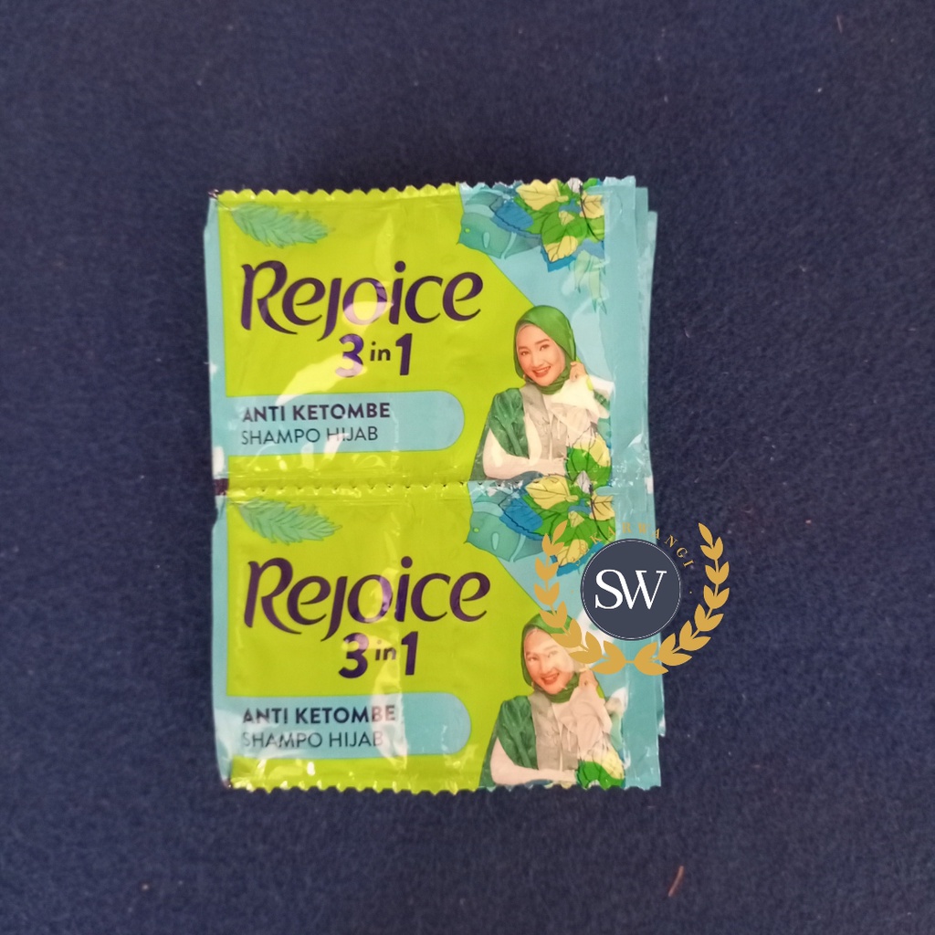 Jual Rejoice Shampoo Hijab- Anti Ketombe - PER RENCENG - Isi 12 Sachet x 10ml | Shopee Indonesia