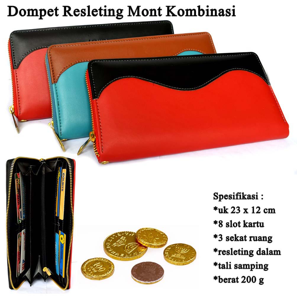 Jual dompet wanita kulit Suede month | Shopee Indonesia
