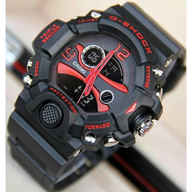 Jual Diskon Jam Tangan G Shock Rangeman Red Juara | Shopee Indonesia