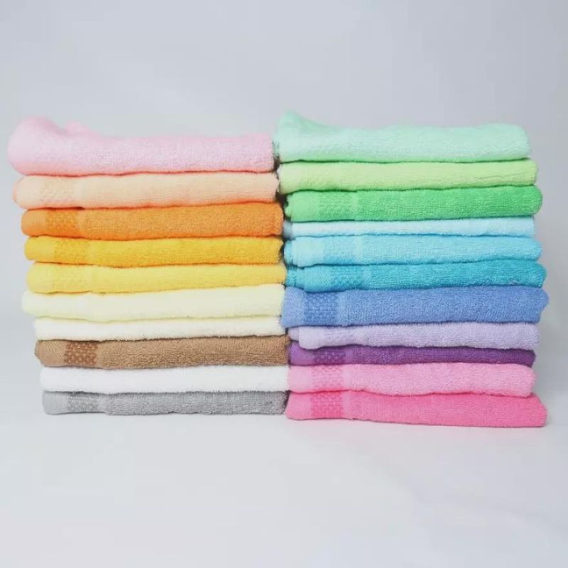 Jual Hasania Handuk - Handuk putih 30cm x 70cm | Shopee Indonesia