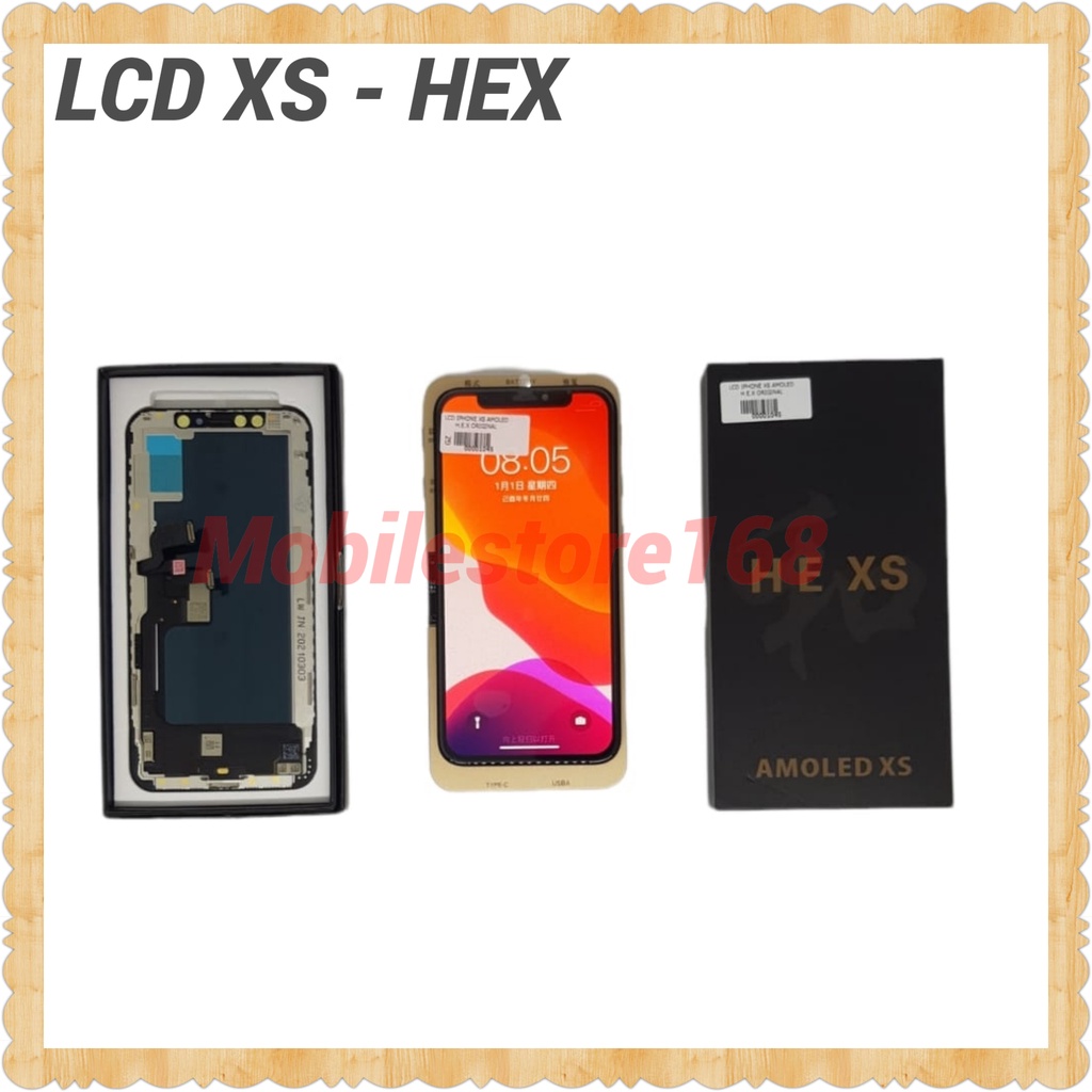 Jual LCD + TOUCHSCREEN XS AMOLED (HEX) | Shopee Indonesia