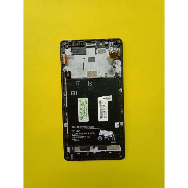 Jual LCD TS TOUCHSCREEN XIAOMI REDMI NOTE 1 FULLSET FRAME RANGKA ...