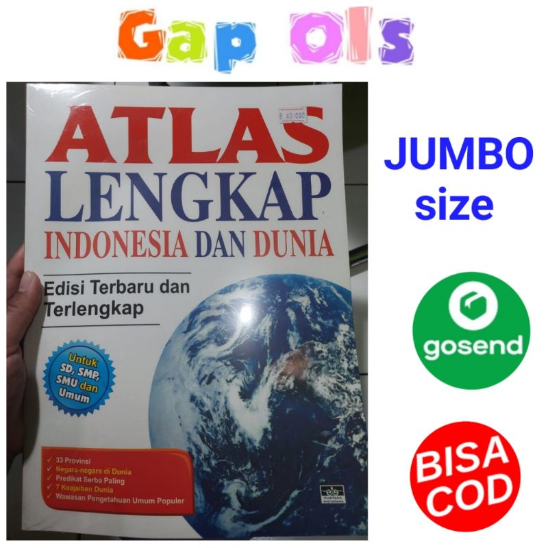 Jual ATLAS Lengkap Indonesia Dan Dunia ATLAS Lengkap Indonesia & Dunia ... Jual ATLAS Lengkap Indonesia Dan Dunia ATLAS Lengkap Indonesia & Dunia ...