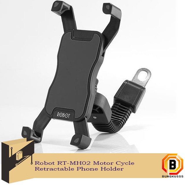 Jual Robot RT-MH02 Motor Cycle Retractable Phone Holder | Shopee Indonesia