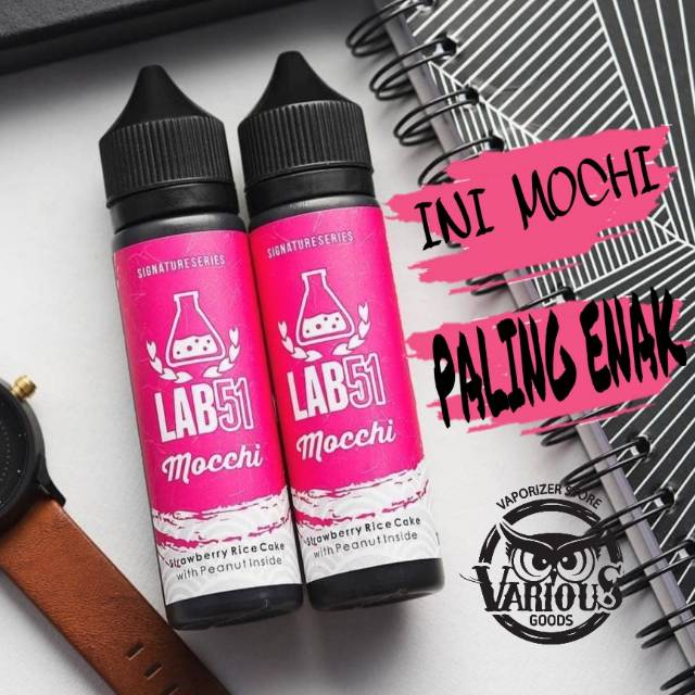 Jual MOCHI STRAWBERRY RICE CAKE Premium Liquid CUKAI by LAB51 - MOCI ...