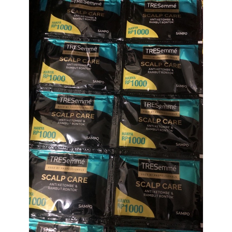 Jual Tresemme Sampo 1 renteng isi 12 sachet | Shopee Indonesia