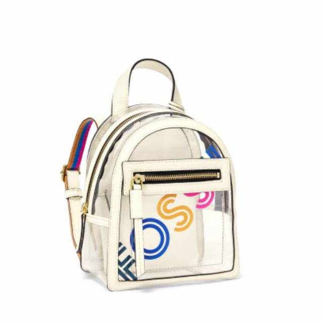 Jual Megan mini backpack clear fossil | Shopee Indonesia
