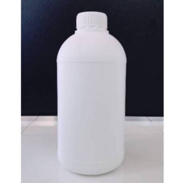 Jual Botol Plastik HDPE + Tutup Segel 1000ML Putih Doff / Botol Agro 1 Liter Refill | Shopee ...