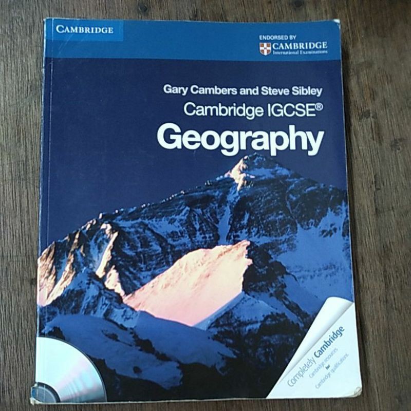 Jual GARY CAMBERS AND STEVE SIBLEY CAMBRIDGE IGCSE GEOGRAPHI | Shopee ...