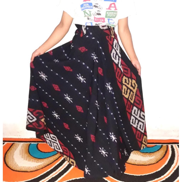 Jual ROK TENUN LEBAR /ROK TENUN PESTA / ROK ETNIK MOTIF SUMBA LOMBOK NTT TORAJA FLORES DAYAK ...