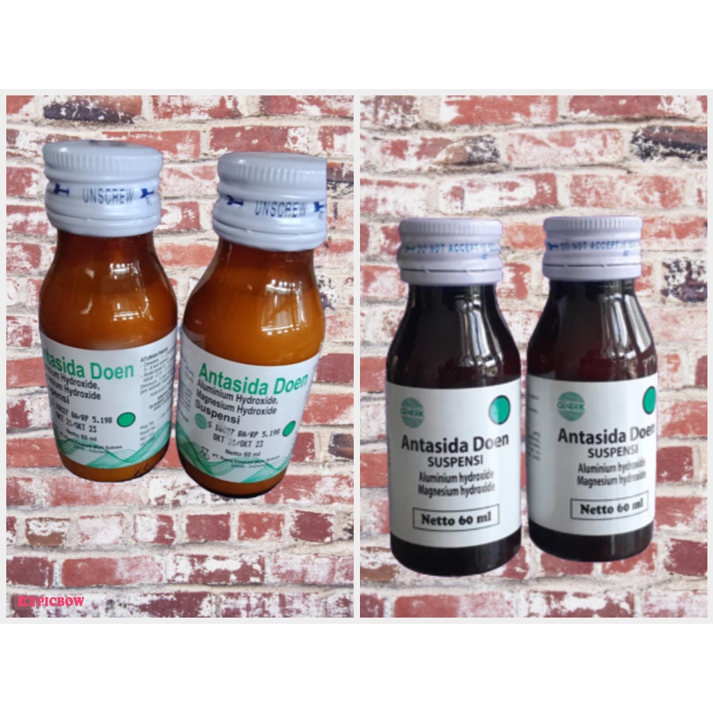Jual ANTASIDA DOEN SIRUP 60ML PT RAMA & PT MERSI | Shopee Indonesia