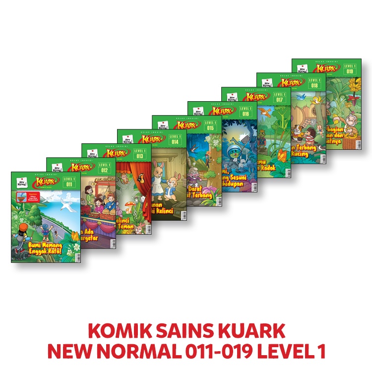 Jual KUARK Komik Sains Edisi 11 sd. 19 New Normal MATERI OSK 2022 semua level | Shopee Indonesia
