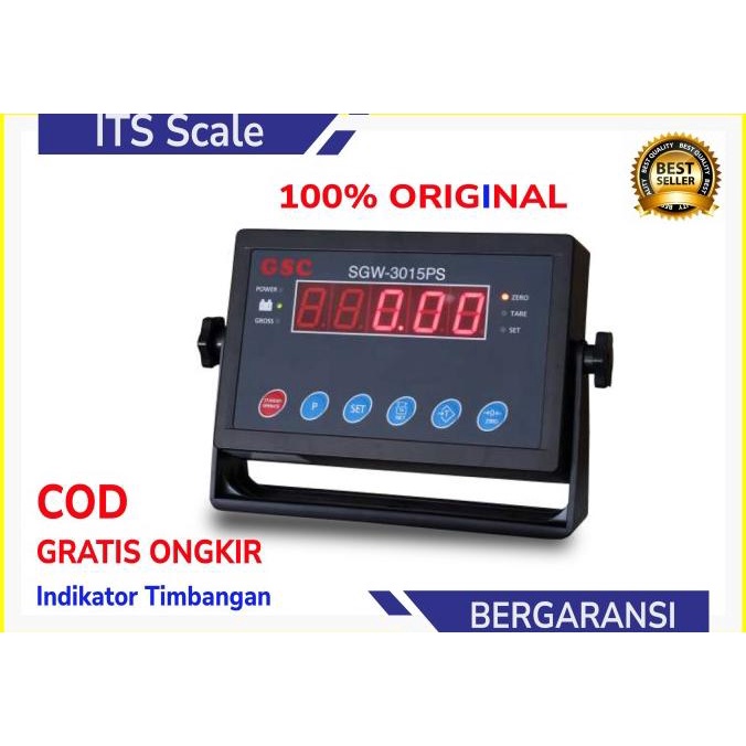 Jual Indicator Gsc Sgw-3015Ps Timbangan Digital | Shopee Indonesia