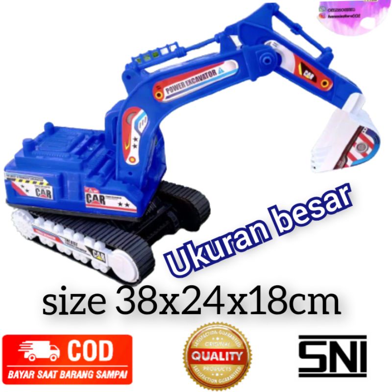 Jual Mainan Excavator Besar - mainan mobil keruk - mainan truk ...