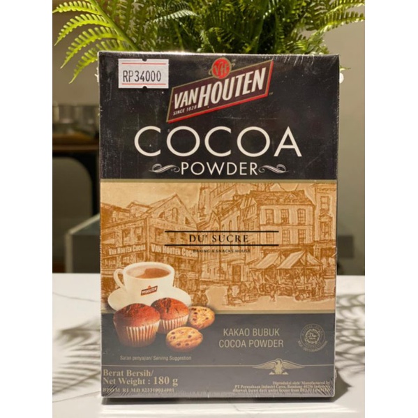 Jual Van Houten Cocoa Powder 180g | Shopee Indonesia