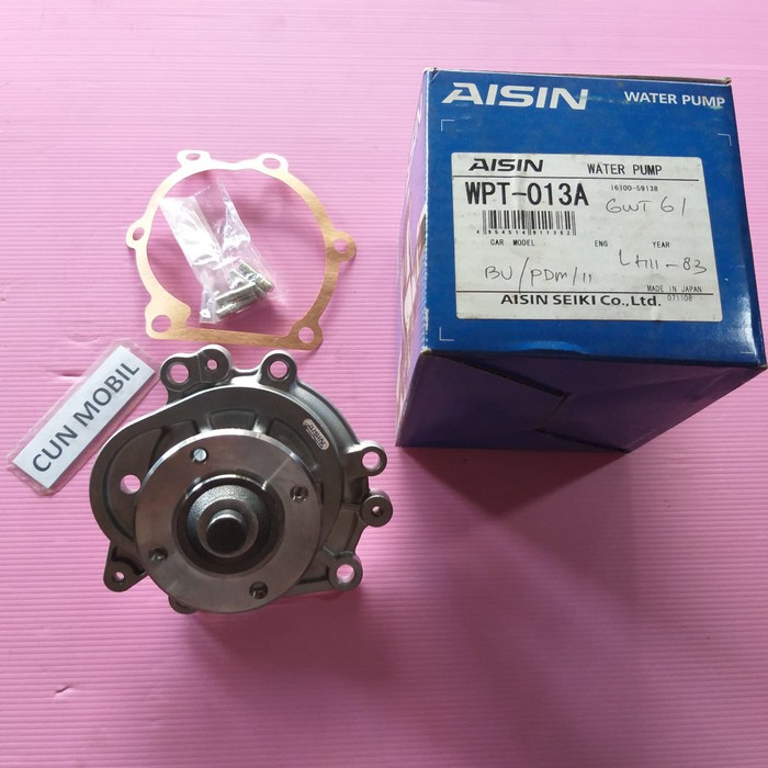 Jual Water pump Toyota Hiace diesel 83-85 Aisin WPT 013A SUNMOBIL ...