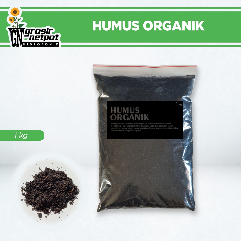 Jual Pupuk Humus Organik Siap Pakai - Media Tanam 1 kg | Shopee Indonesia