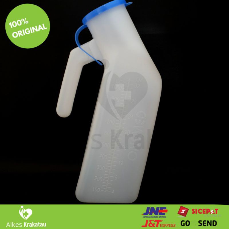 Jual Pispot Urinal dengan Tutup Onemed / One med Urinal Laki Laki ...