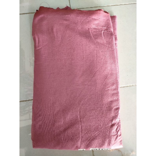 Jual kain rayon polosan/santung/warna soft/warna cerah lebar 115 bahan ...