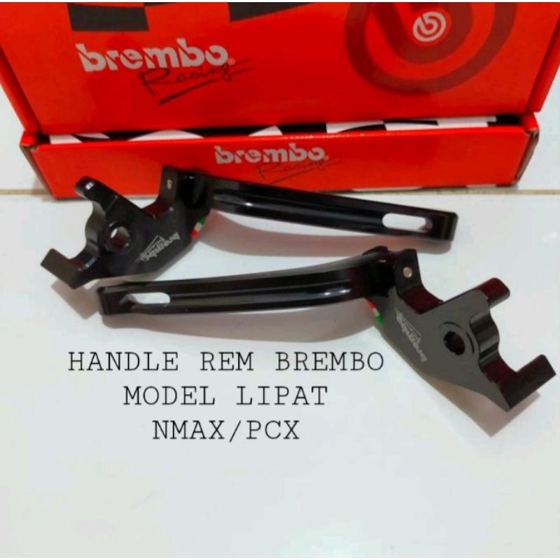 Jual HANDLE REM BREMB0 ALMUNIUM CNC MODEL LIPAT CNC NMAX OLD / NMAX NEW ...