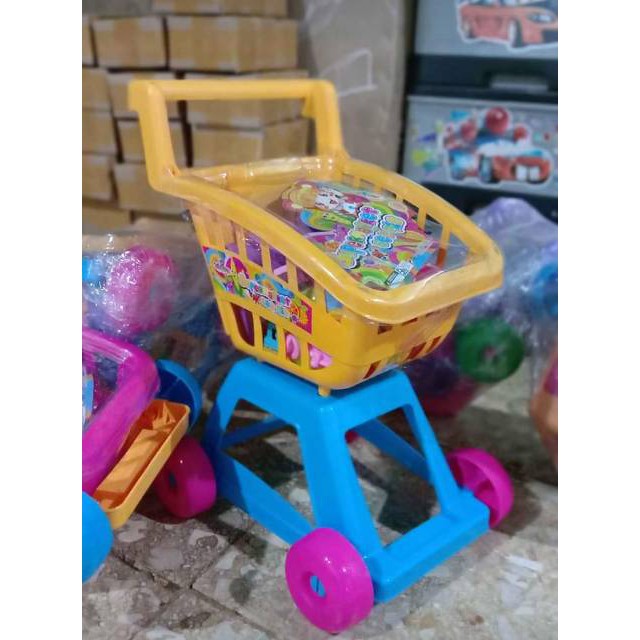 Jual Mainan Troli supermarket troly dorong | Shopee Indonesia