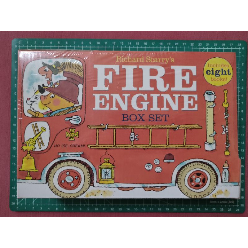Jual Fire engine box set with 8 books | Shopee Indonesia