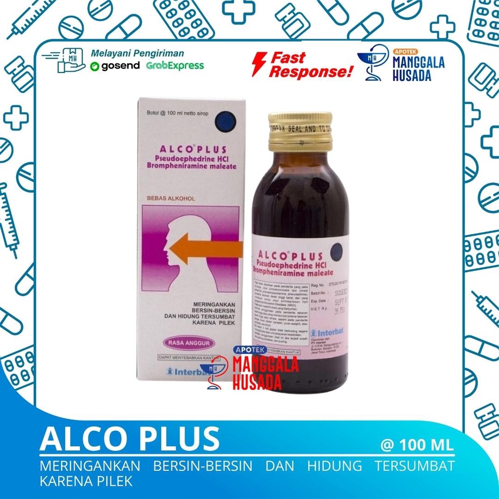 Jual ALCO PLUS SIRUP @ 100 ML | Shopee Indonesia