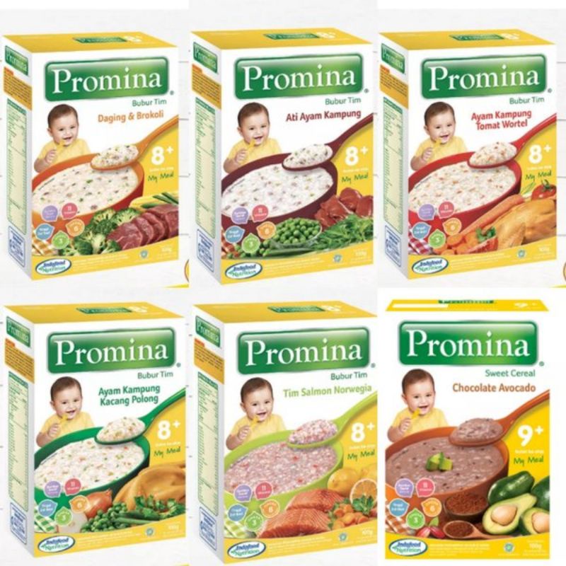 Jual PROMINA BUBUR TIM INSTAN 8+ 100GR | Shopee Indonesia