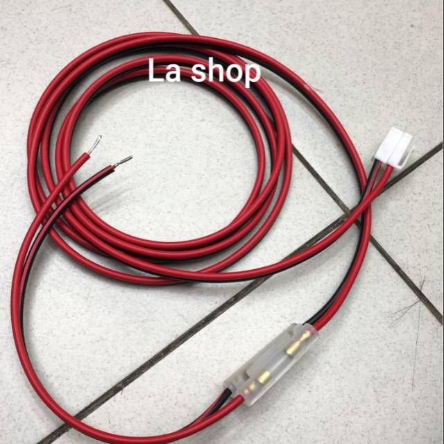 Jual KABEL POWER KABEL DC RADIO RIG KENWOOD ICOM YAESU | Shopee Indonesia