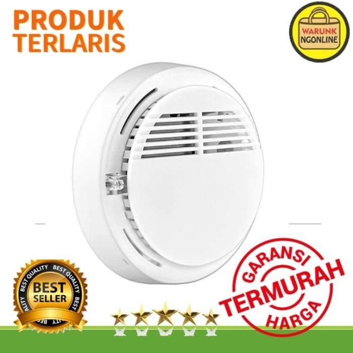 Jual Alarm kebakaran - alat sensor deteksi asap kebakaran - smoke ...