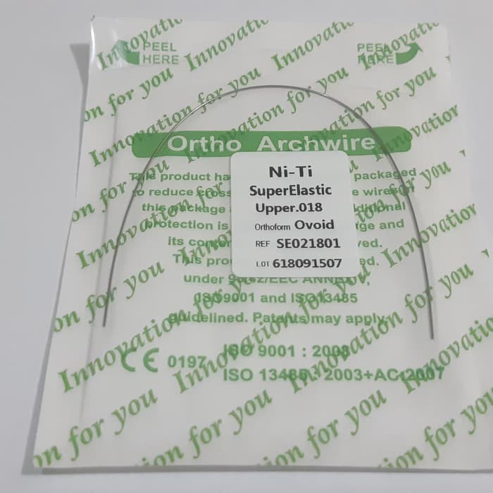 Jual Dental kawat niti kawat behel gigi kawat bracket gigi IMD STERIL ...